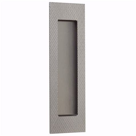 Modern Cabinet Hardware Collection 7 Modern Rectangular Knurled With Plain Pocket Flush Pull