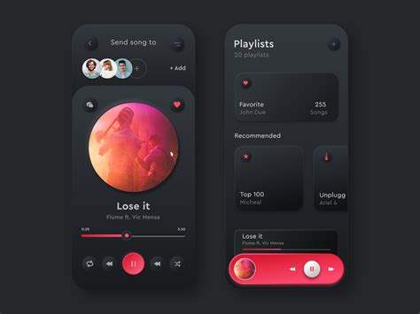 Music Player Neumorphism Concept Ux Design Ui Ux Design Ui Design Inspiration