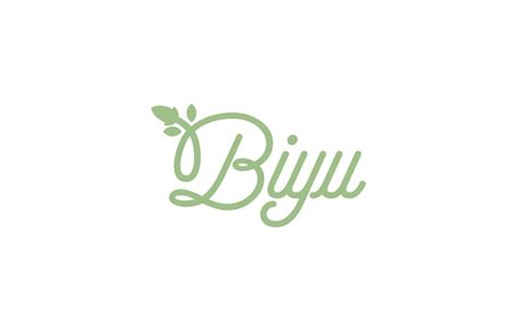 자연과 웰빙 로고 디자인 템플릿 프리미엄 벡터