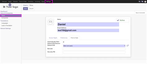 Odoo POS Portal Login POS Plugin For Portal Login Odoo Portal Login