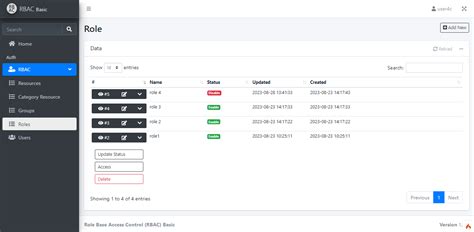 Full Source Code Role Base Access Control Rbac Basic Dengan Codeigniter 4