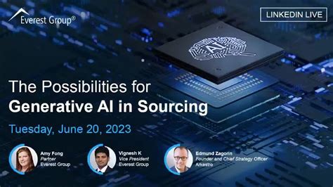 vignesh kannan on linkedin the possibilities for generative ai in sourcing