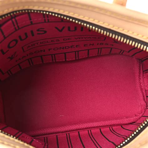 Louis Vuitton Monogram Neverfull Bb Pink Peony
