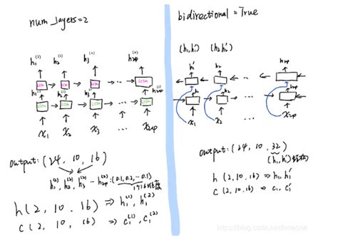pytorch nn lstm模块参数详解 wangssd 博客园