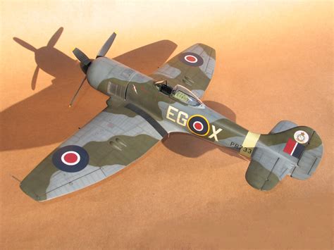 1 32 Special Hobby Hawker Tempest Mk Ii Ready For Inspection Aircraft