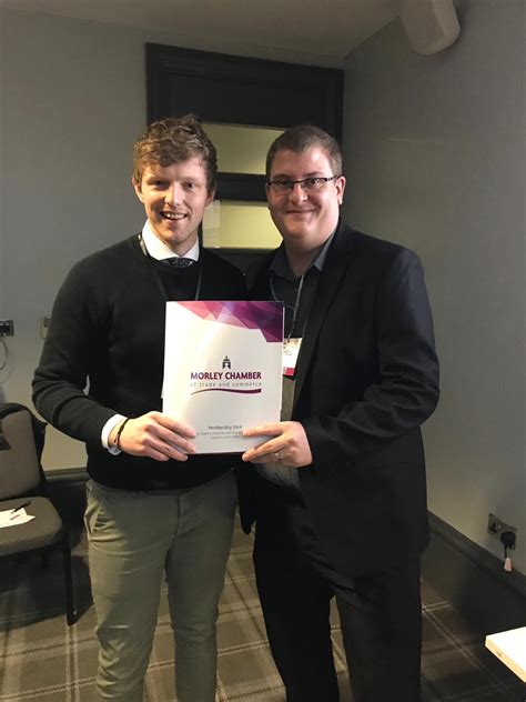 Luke Holroyd On Linkedin Fantastic Morley Chamber Of Trade And A Commerce Meeting This