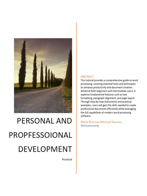 Word Processing Tutorial Pdf