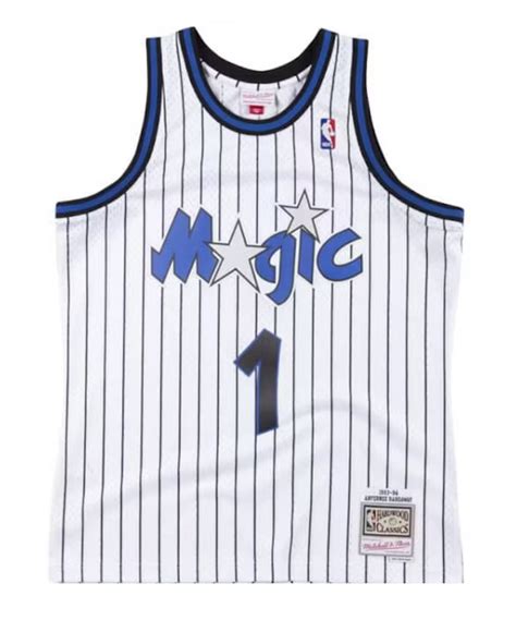 Mitchell And Ness Penny Hardaway White Orlando Magic 199394 Hardwood