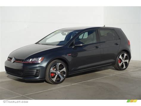 2015 Carbon Steel Metallic Volkswagen Golf Gti 4 Door 20t Autobahn