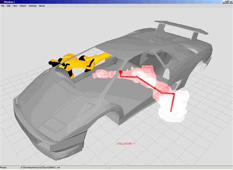 Collision With A Static Object A Kinematic Chain Is Generated With The Download Scientific