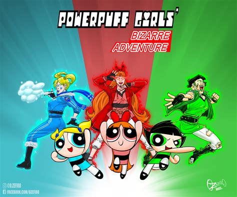 Artstation Powerpuff Girls Bizarre Adventure