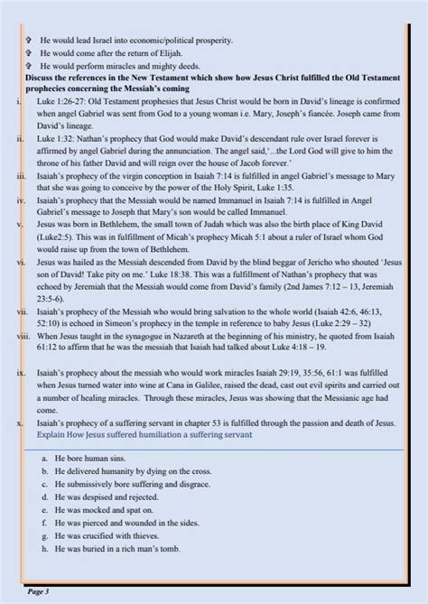 CRE Form Revised Topical Questions And Answers