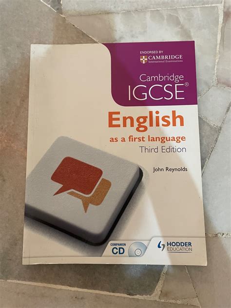 Igcse English First Language Textbook Hobbies And Toys Books