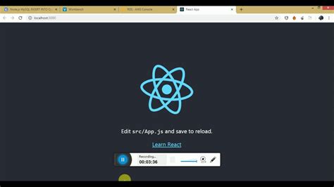 Reactnodejs Beginner Connecting To Aws Rds Watch At 15x Youtube