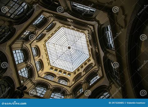 View Of The Dome Of The Building From The Inside Editorial Image