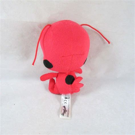 Bandai Miraculous Ladybug Tikki 6 Plush Super Hero Zagtoon Character