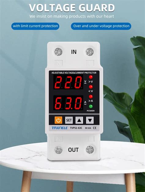 Voltage Protector Or Surge Protector Sri Lanka For Home Or Office Din