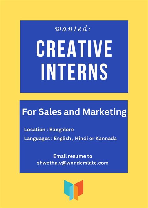 Wonderpublish Magazine On Linkedin Internshipopportunity Marketinginternship Salesinternship