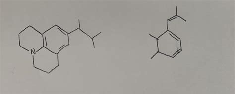 solved identify the unique h s in each of the 2 structures