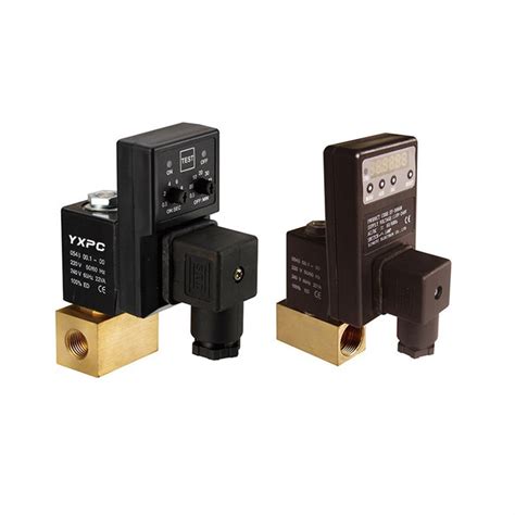 맞춤형 자동 배수 타이머 제어 솔레노이드 밸브 제조업체