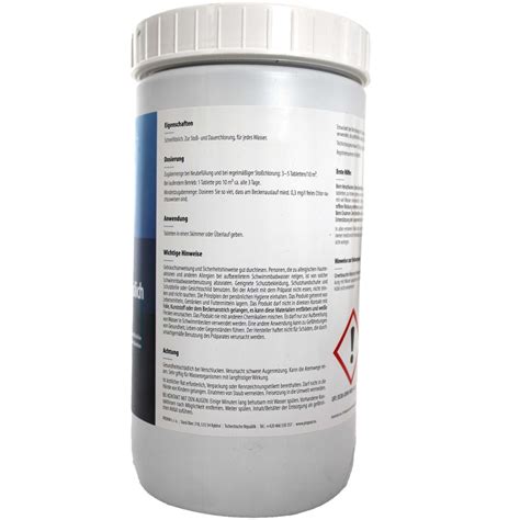 1 Kg Evolution Chlortabs 20 G Schnelllöslich Poolpflege Poolmegastore