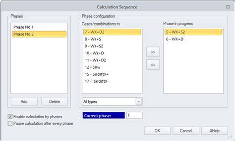 Define Calculation By Phases