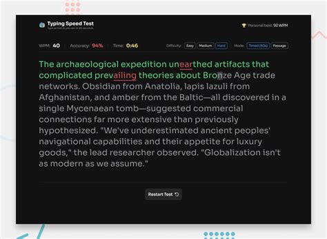 Build A Typing Speed Test App Javascript Project