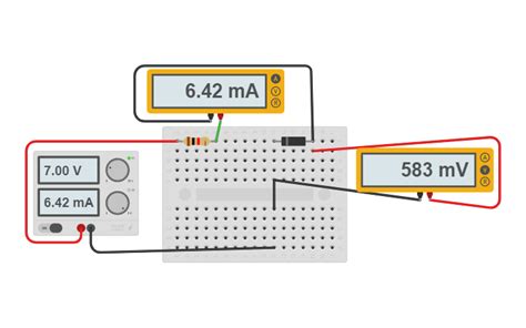 Circuit Design V I Characteristic Of Zener Diode Tinkercad