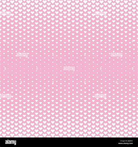 Seamless Pattern Modern Stylish Texture Repeating Grid With Hearts Of