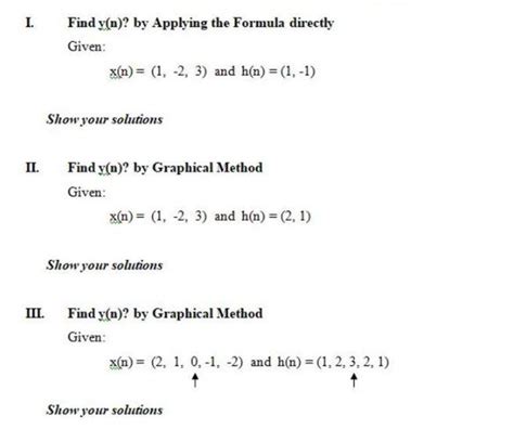 Solved Find Y N By Applying The Formula Directly Given Chegg Com