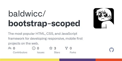 Github Baldwiccbootstrap Scoped The Most Popular Html Css And