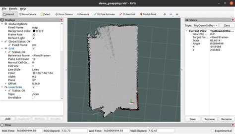 无里程计仅使用激光雷达建图（gmapping算法）算法3d视觉工坊 华为云开发者联盟