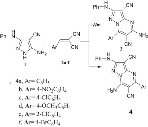 The Reaction Of 5 Aminopyrazole Derivatives 1 With Benzylidene Download Scientific Diagram