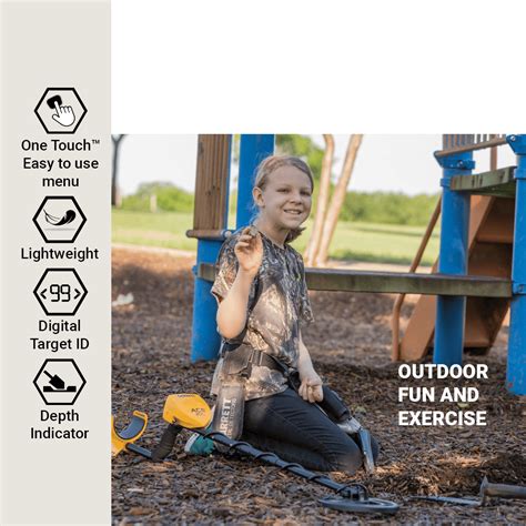 Ace 200 Beginner Metal Detectors Treasure Hunting Tools