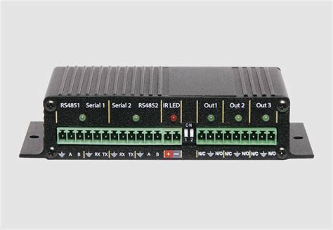 3 Relay 2 Serial RS232 485 Control Hub With PIR Trigger Redback Audio