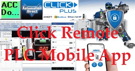 Click Remote Plc Mobile Application Acc Automation