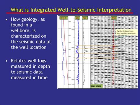 11 Integrated Well To Seismic Interpretation Pptx