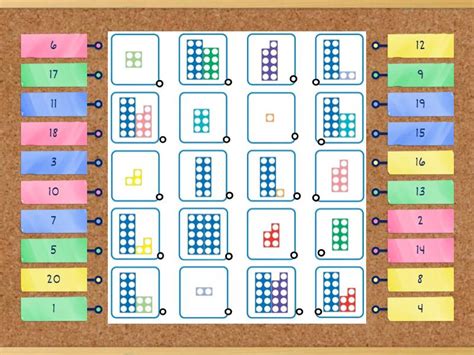 Numicon Form 1 20 Labelled Diagram