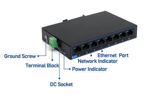 8 Port 100M Ethernet Switch