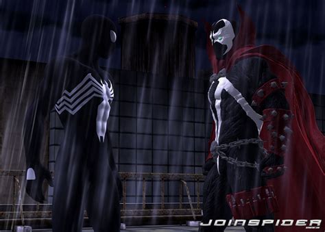 Black Spider Man And Spawn By Joinspider On Deviantart