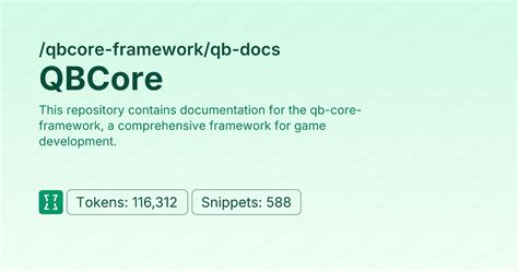Qbcore Latest Documentation Context7 Context7