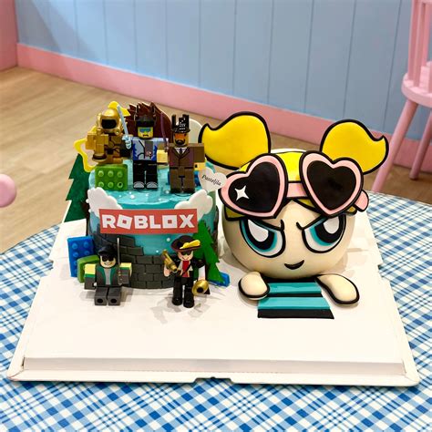 Roblox Cake Power Puff Girls Bubble Cake Pasteljla