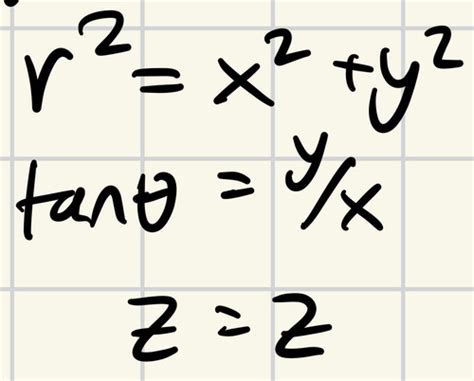 Conversions Rectangular Cylindrical Spherical Flashcards Quizlet