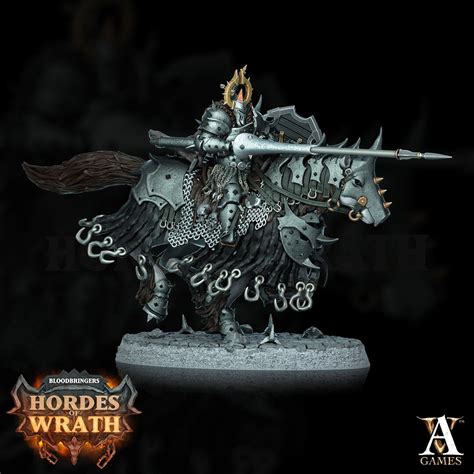 Heralds Of Wrath Chaos Warrior Cavalry Archvillain Games Fantasy