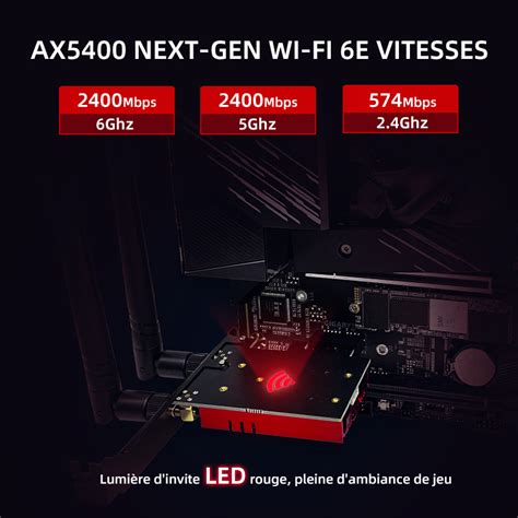 Carte Wifi E Pcie Et Carte Bluetooth Mbps Dmp Sud