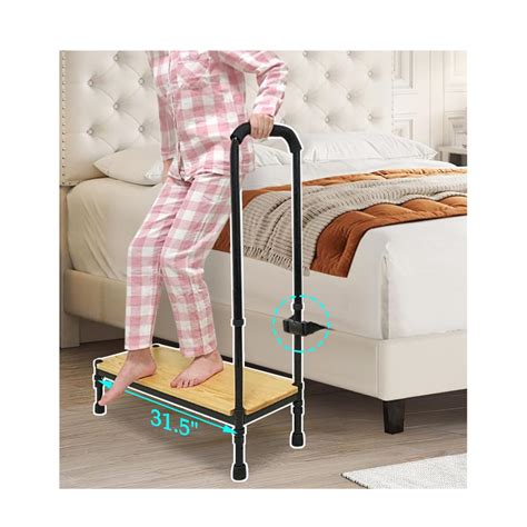 Medical Step Stool With Handle For Elderly Bed Steps For