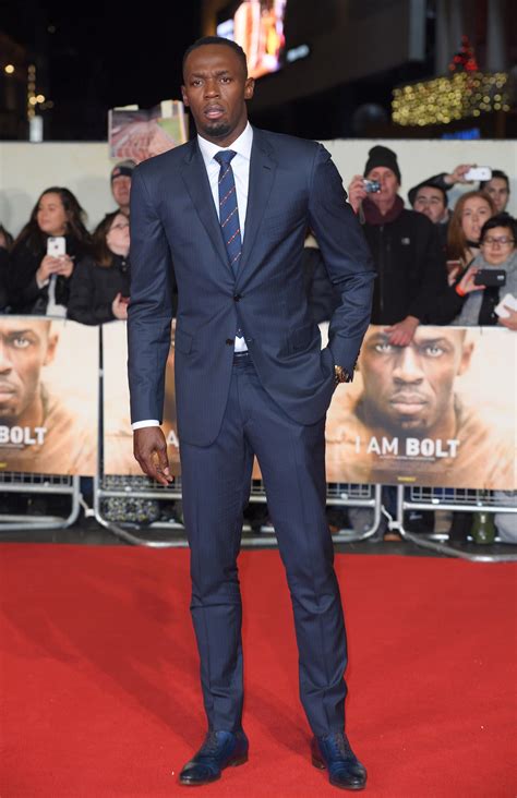 Follow Usain Bolts Lead And Make Your Navy Suits More Interesting Gq