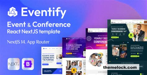 Eventify Event And Conference Nextjs React Template