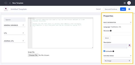 Creating Web Content Templates Liferay Official Documentation