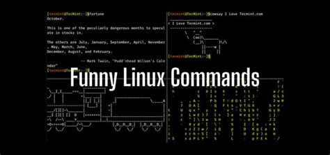 Tecmint Linux Howtos Guide On Linkedin 24 Funniest Commands To Try